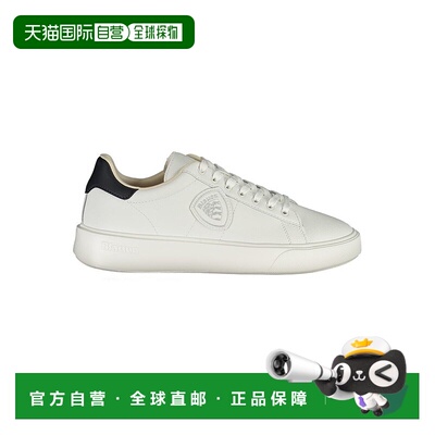 自营Blauer 聚乙烯男式运动鞋 - 白色 新款 美国奥莱直发