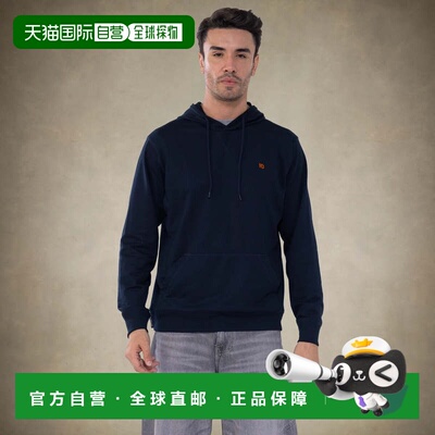 自营members onlyMen's Pullover Hooded Sweatshirt - navy 美国
