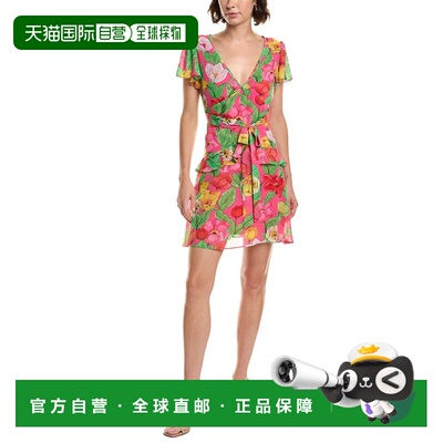 自营Milly Lee Tulip Mini Dress - pink 美国奥莱直发连衣裙