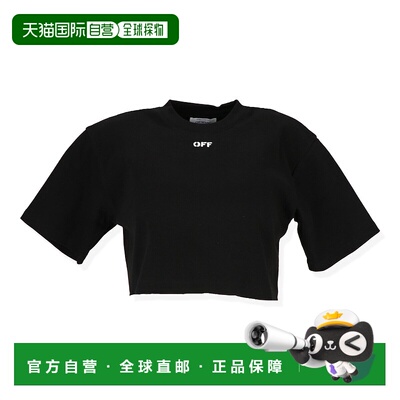 自营off-whiteOff White Womens Black/White T-Shirt - black/wh