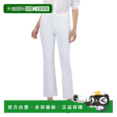 自营Women's KUT from the Kloth Kelsey Jeans  Optic White Fla