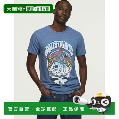 自营Lucky Brand Men's Grateful Dead Poker Tee - rinse 美国奥