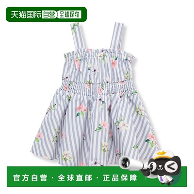 自营Habitual Smocked Fit & Flare Dress - purple 美国奥莱直发