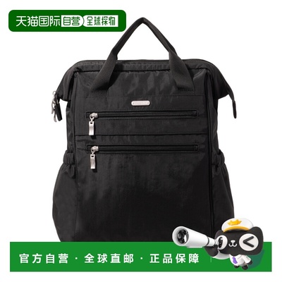 自营baggallini Women's City Scape Backpack - black 美国奥莱