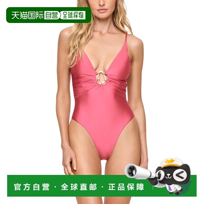 自营l spaceL*Space Tatum One Piece Classic - pink 美国奥莱直