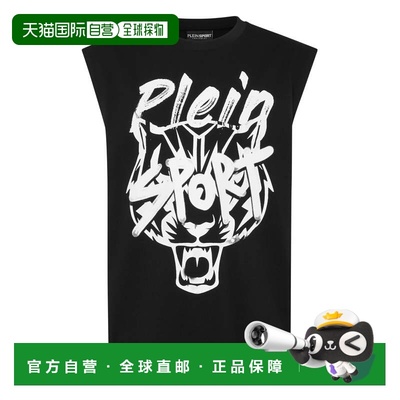 自营Tanktop Plein Sport - black 美国奥莱直发
