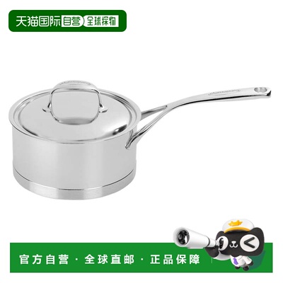 自营DEMEYERE Atlantis 不锈钢平底锅 - 不锈钢 - 1.6 夸脱 美国