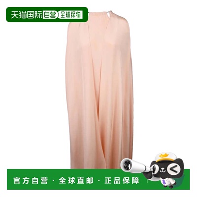 自营max maraLong Dress Silk Pink - neutrals 美国奥莱直发