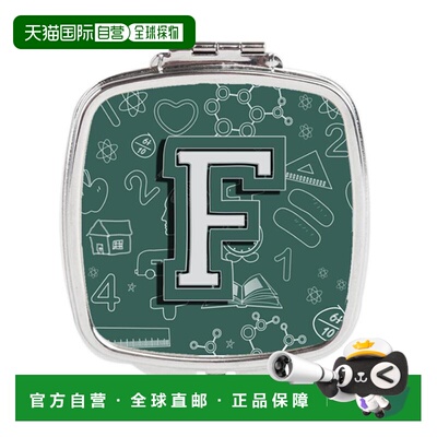 自营Carolines Treasures CJ2010-FSCM 字母 F 回到学校初始正品