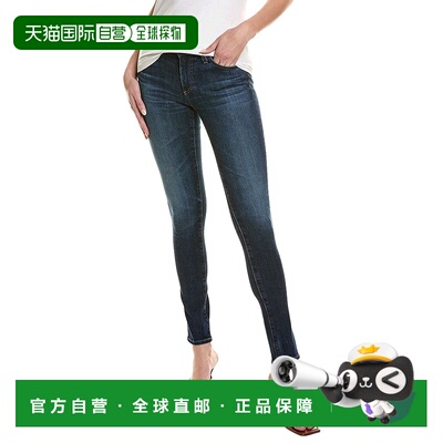自营 AG Jeans The Legging 4 年 Kindling 紧身牛仔裤 - 蓝色 美