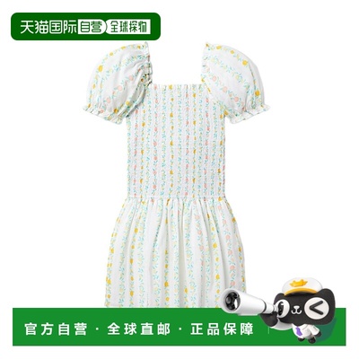 自营Janie and Jack Citrus Dress - white 美国奥莱直发