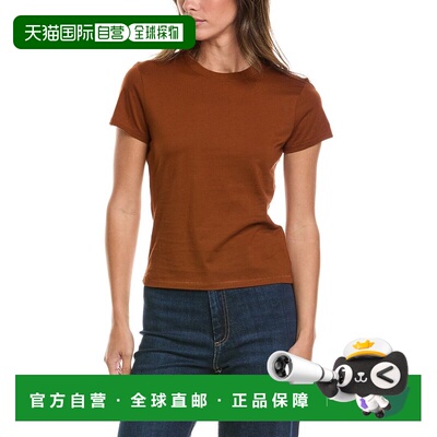 自营frame denim框架牛仔婴儿t恤-红色 美国奥莱直发