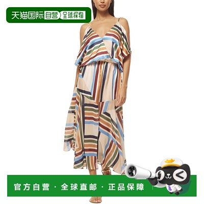 自营MISA Los Angeles Nanaz Dress - brown 美国奥莱直发连衣裙