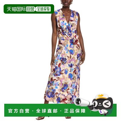 自营Favorite Daughter The Nita Maxi Dress - beige 美国奥莱直
