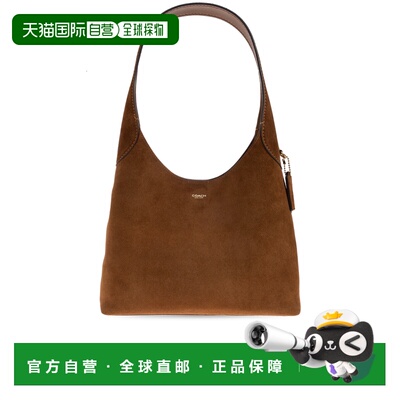 自营 COACH 女士手提包 CW6370B4WBR CO 棕色 Handbag 
