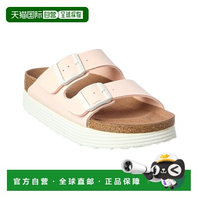 自营Birkenstock Arizona麂皮凉鞋-红色 美国奥莱直发