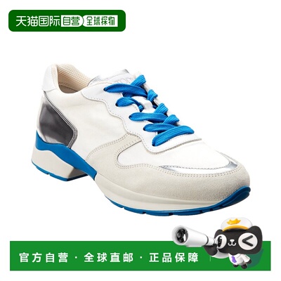 自营tod'sTOD’s 绒面革和皮革运动鞋 - 白色 美国奥莱直发厚底