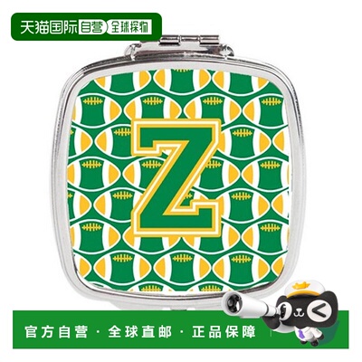 自营 Carolines Treasures CJ1069-ZSCM 字母 Z 足球绿色和正品