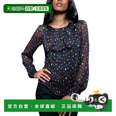 自营Eva Franco Sonora Blouse - Black 泡泡袖美国直发奥莱