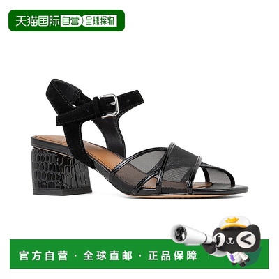 自营 Donald Pliner Joel皮革凉鞋-黑色 美国奥莱直发