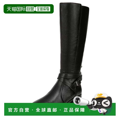 自营Women's Naturalizer Rena J2427L1004 Black Leather Riding