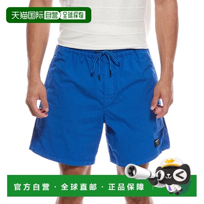 自营HUDSON Jeans Racer Short - blue 美国奥莱直发短裤