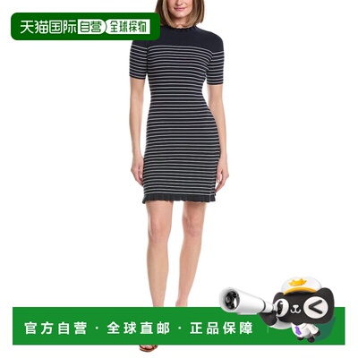 自营Brooks Brothers Sweaterdress - Navy 连衣裙美国直发奥莱