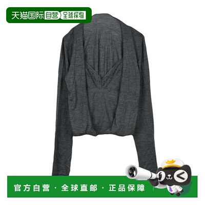 自营alberta ferretti拉绒新剪羊毛毛衣，搭配蕾丝边饰和宽松剪裁