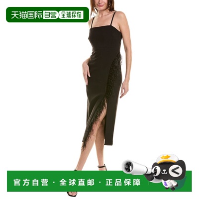 LIKELY Imani 中长连衣裙 - 黑色 【美国奥莱】直发服饰吊带性感
