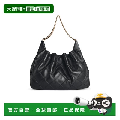 自营tory burch'Shopping Fleming Grande' 黑色纳帕皮包-黑色 美
