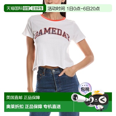 自营Prince Peter Gameday Syracuse Oversized Crop T-Shirt - w