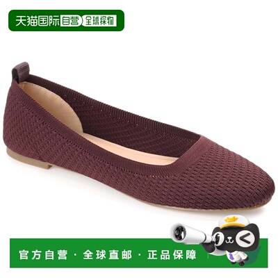 自营journee collectionJournee女式Maryann中宽款平底鞋-淡紫色