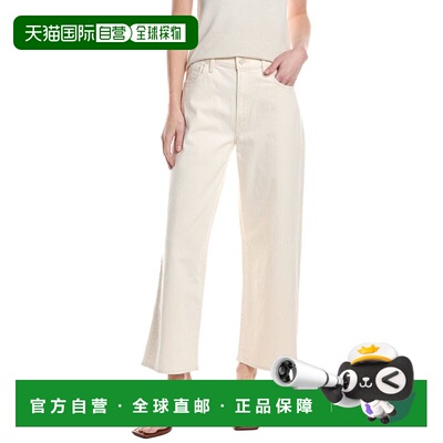 自营MOTHER The Dodger Ankle Act Natural Jean - white 美国奥
