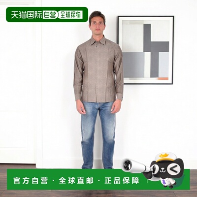 香港直邮EMPORIO ARMANI/阿玛尼 男装长袖衬衫 EM004178AF21288