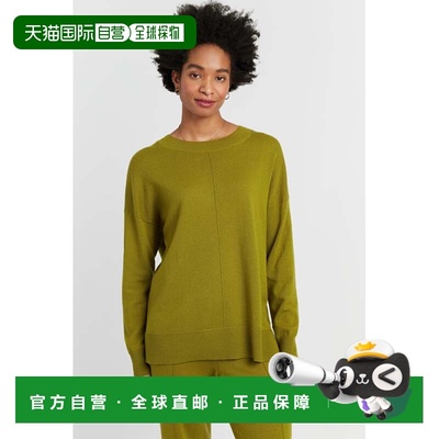 自营chinti & parkerOlive Wool-Cashmere Slouchy Sweater - oli