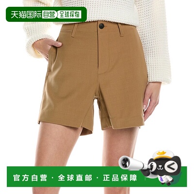 自营 rag & bone Sofie Wool-Blend Short - brown 美国奥莱直发