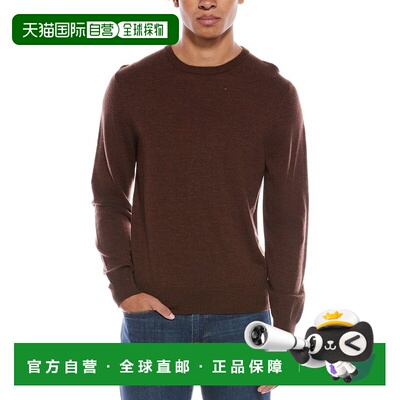 自营Mette Merino Wool Crewneck Sweater - brown 美国奥莱直发