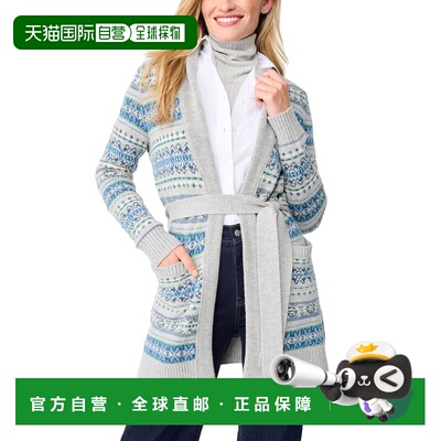 自营 J.McLaughlin Stratham 羊毛毛衣 - 灰色 美国奥莱直发开衫