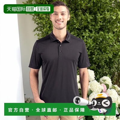 自营 cutter & buckCutter&Buck Prospect纹理弹力男式短袖Polo衫