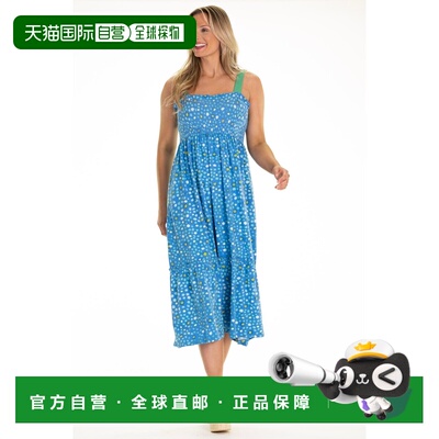 自营duffield lane玛丽米迪马蒂斯曼博连衣裙-浅绿色 美国奥莱直