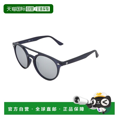 自营Guess Men's 51 mm Blue Sunglasses - matte blue 美国奥莱