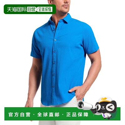 自营Robert Graham Thresher Woven Shirt - blue 美国奥莱直发