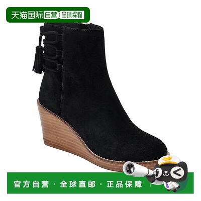 1h可退 【美国直邮】Jack Rogers Banbury坡跟绒面革短靴 女鞋 时