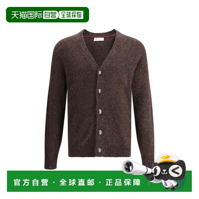 自营Brunello Cucinelli Alpaca Vicugna Pacos Men's Cardigan -