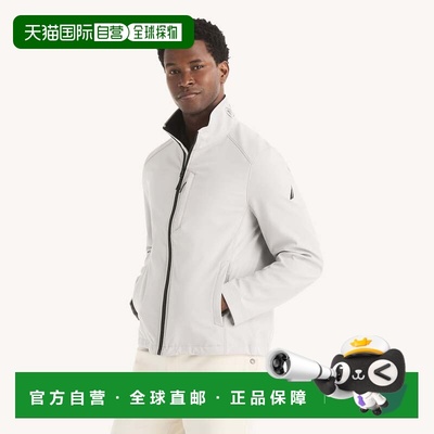 自营Nautica Mens Soft Shell Jacket - skyline 美国奥莱直发