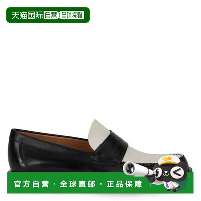 自营salvatore ferragamoFerragamo Fort标志性皮革乐福鞋 美国奥