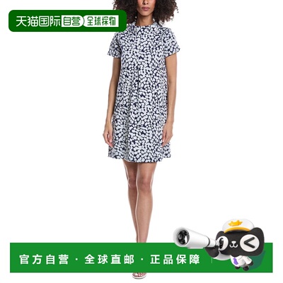 自营tyler boe Kristen Inverted Pleat Jacquard Mini Dress - n