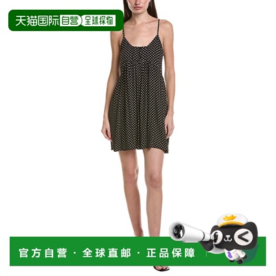 自营Saltwater Luxe Tank Mini Dress - black 美国奥莱直发吊带