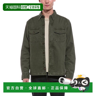 自营Faherty Lakeside CPO 夹克 - 绿色 美国奥莱直发