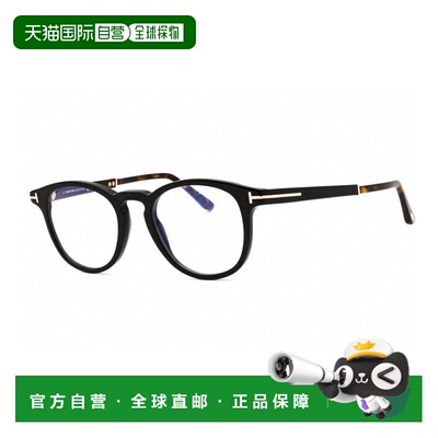 自营tom fordFT5891-B 005黑色49mm-黑色 美国奥莱直发